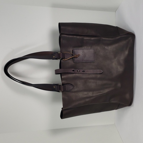 Filson | Bags | Filson Sierra Brown Steer Leather Travel Tote Shoulder ...